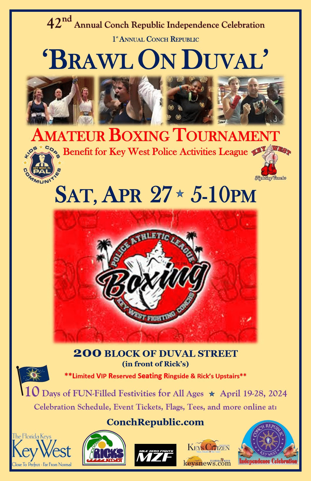 Event Tickets - The Official Website of the Conch Republic